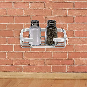 Shower Caddy Basket Shelf Wall Mounted Soap Basket Square Basket Bathroom Rack Holder Black Toilet Bathroom Accessory 304 Stainless Steel