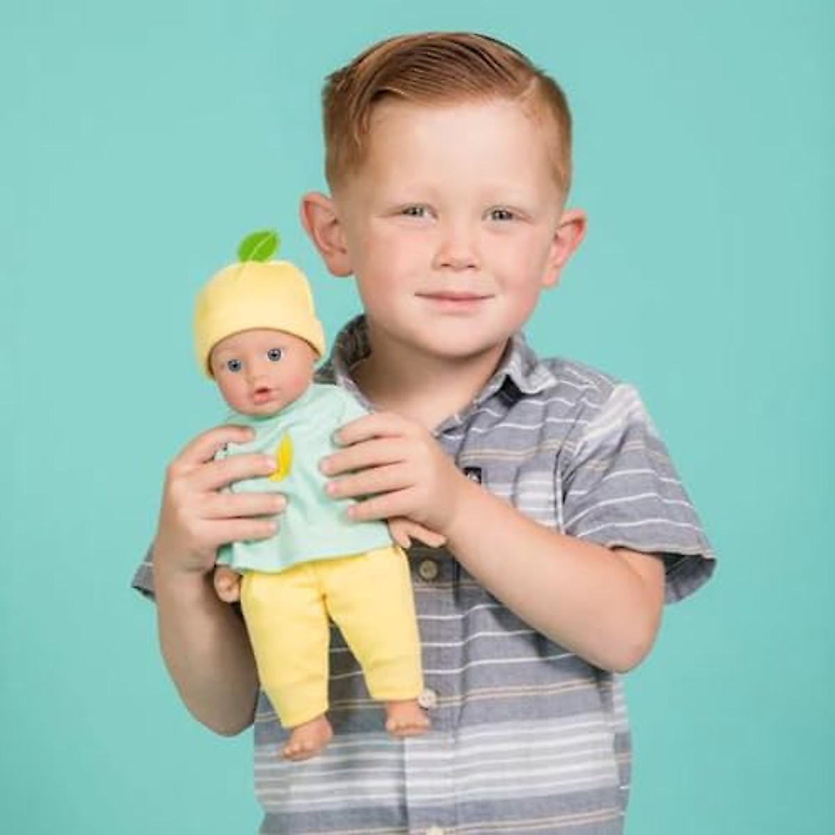 Adora Amazon Exclusive Sweet Babies Collection, 11” Soft and Cuddly Boy Baby Doll | Machine Washable, Birthday Gift For Ages 1+ - Baby Banana