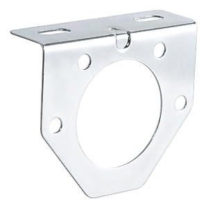 CURT 58222 Vehicle-Side Trailer Wiring Harness Mounting Bracket for 7-Way Round