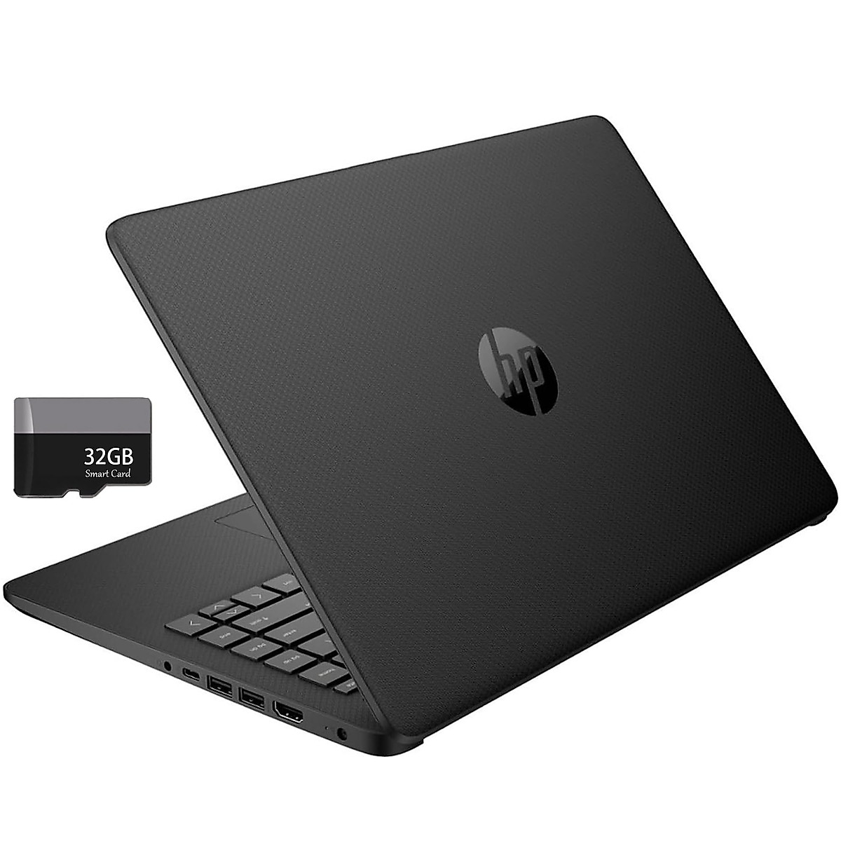 HP Stream Laptop 14" HD, Intel Celeron N4020 Processor, 4GB DDR4 RAM, 64GB SSD, Intel HD Graphics, 720p Webcam, 1 Year Office 365, White, Win 11 S, Alpacatec Accessories