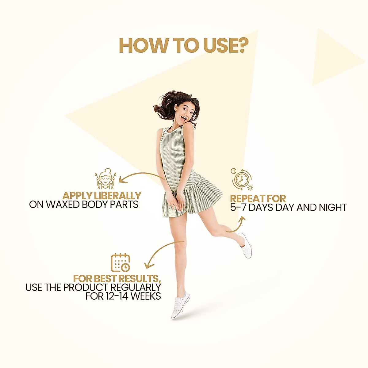 NEUD Natural Hair Inhibitor for Permanent Reduction of Unwanted Body & Facial Hair in Men & Women - Pack of 1