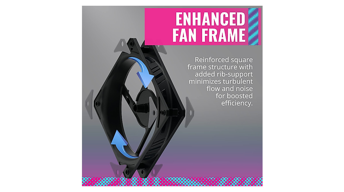 Cooler Master SickleFlow 92 All-Black 92mm PC Cooling Fan