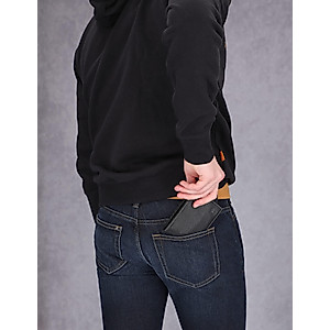 Timberland Men's Leather Passcase Security RFID Wallet, Black, One Size