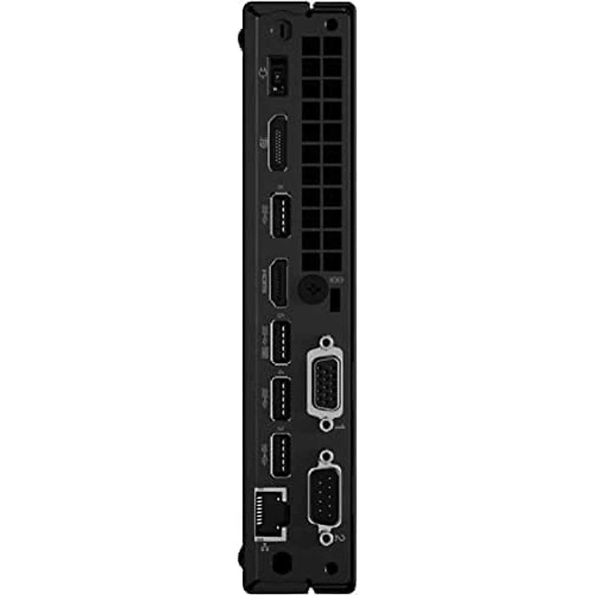 Lenovo ThinkCentre M70q 11DT00FGUS Desktop Computer -Intel Core i5 10th Gen i5-10400T Hexa-core (6 Core) 2 GHz - 8 GB RAM DDR4 SDRAM - 256 GB NVMe M.2 PCI Express NVMe SSD - Tiny - Black