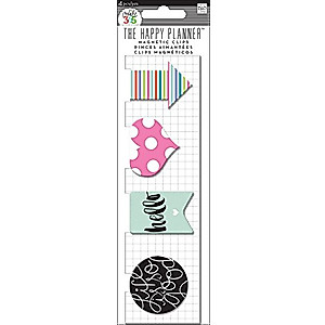 me & my BIG ideas Magnetic Clips Hello Stripes Planner