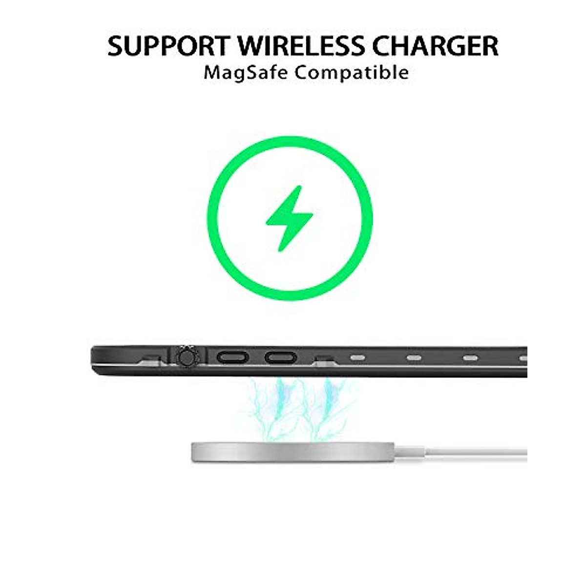 Diverbox Design for iPhone 12 Pro Max Waterproof Case with Kickstand, Durable Shockproof Phone Case Cover with Built in Screen Protector for iPhone 12 Pro max 6.7'' Only (Black)