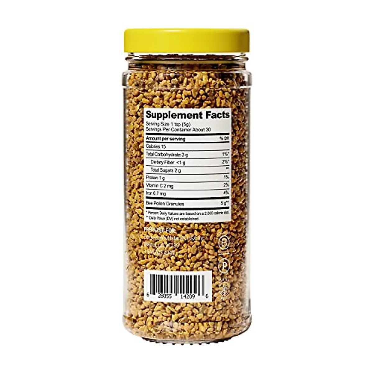 Beekeeper's Naturals - 100% Raw Bee Pollen Granules, Natural Preserved Enzymes, Source of Vitamin B, Minerals, Amino Acids & Protein - Paleo & Keto Friendly, Gluten Free (5.2 oz)
