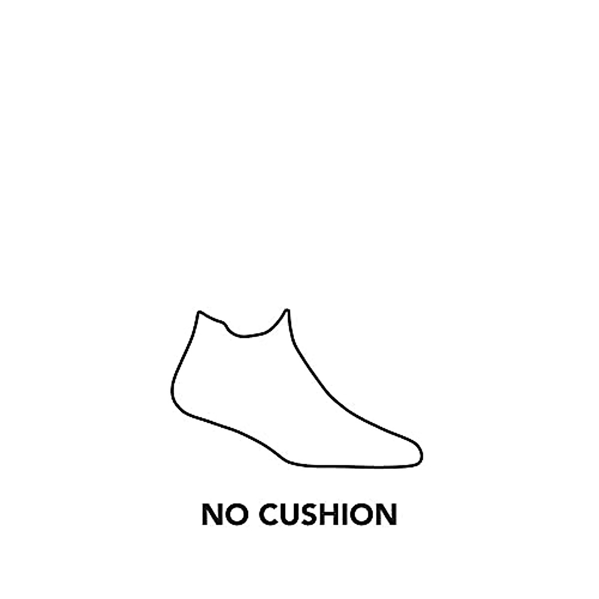 Darn Tough Men's Run No Show Tab Ultra-Lightweight Running Sock (Style 1033) - Black, Large