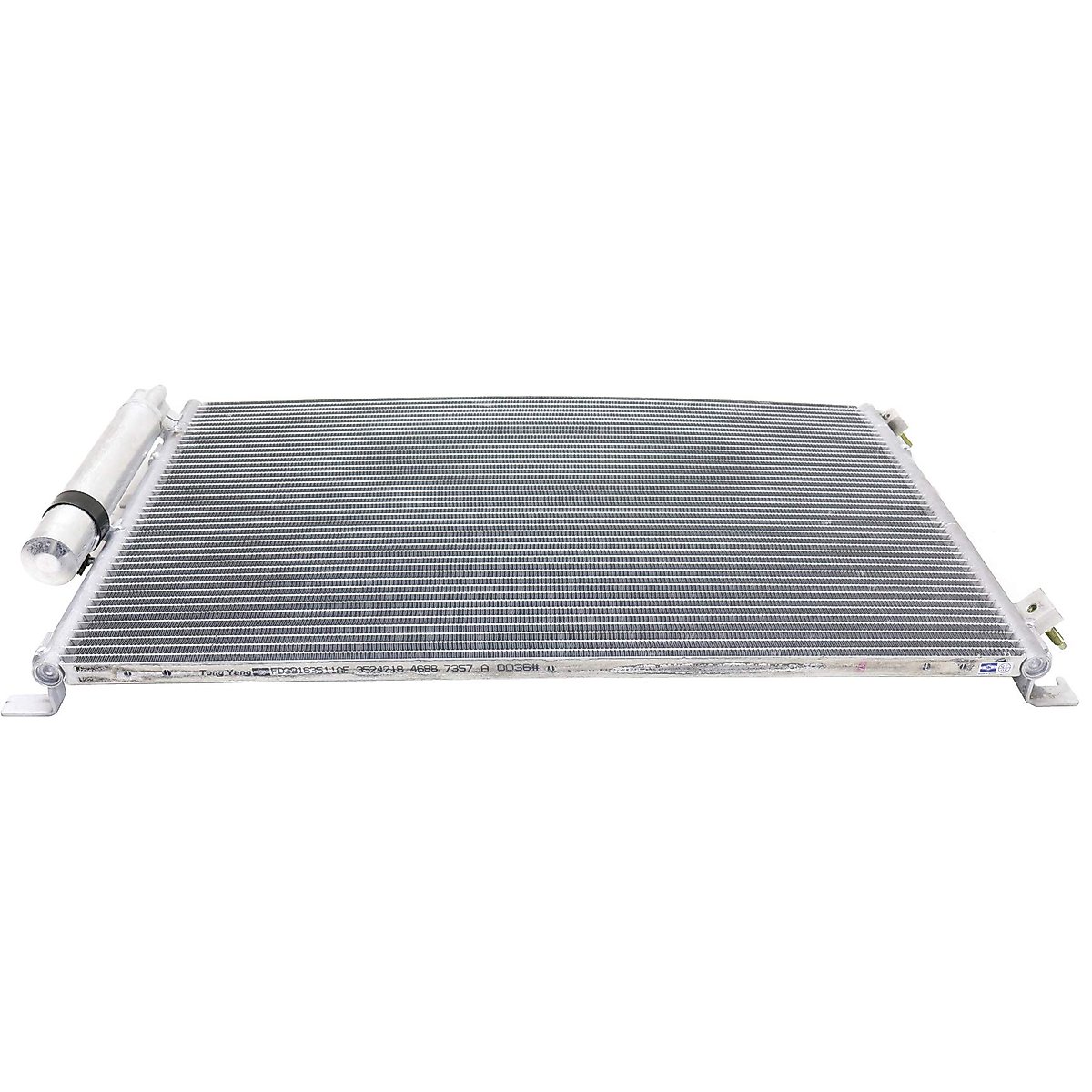 Kool-Vue A/C Condenser Compatible with 2015-2022 Ford Mustang With Receiver Drier Aluminum FO3030247