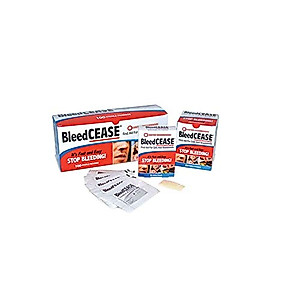 BleedCEASE First Aid for Cuts and Nosebleeds Sterile Packings, 25 Count