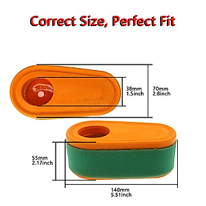 QHALEN Air Filter Cleaner for 795066 5419 Pre Filters # 796254 (Pack of 3)