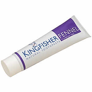 Kingfisher 100 ml Flouride Free Fennel Toothpaste - 3-Pack