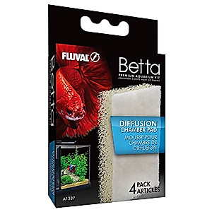 Fluval Betta Diffusion Chamber Pad, Replacement Aquarium Filter Media