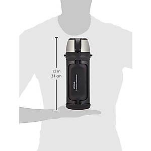 Tiger MHK-A151-XC Thermos Water Bottle, 5.6 gal (1.49 L), Cup, Large Capacity, Type, Tiger Silver