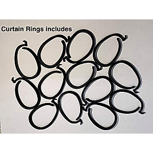 APEX GARDEN Four-Side Privacy Curtain Set for 10-Ft x 10-Ft Gazebo (10-ft x 10-ft, Charcoal)