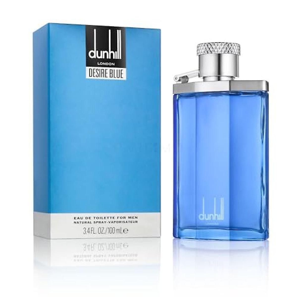 Dunhill Desire Blue Eau de Toilette Cologne Spray For Men, 3.4 Fl. Oz