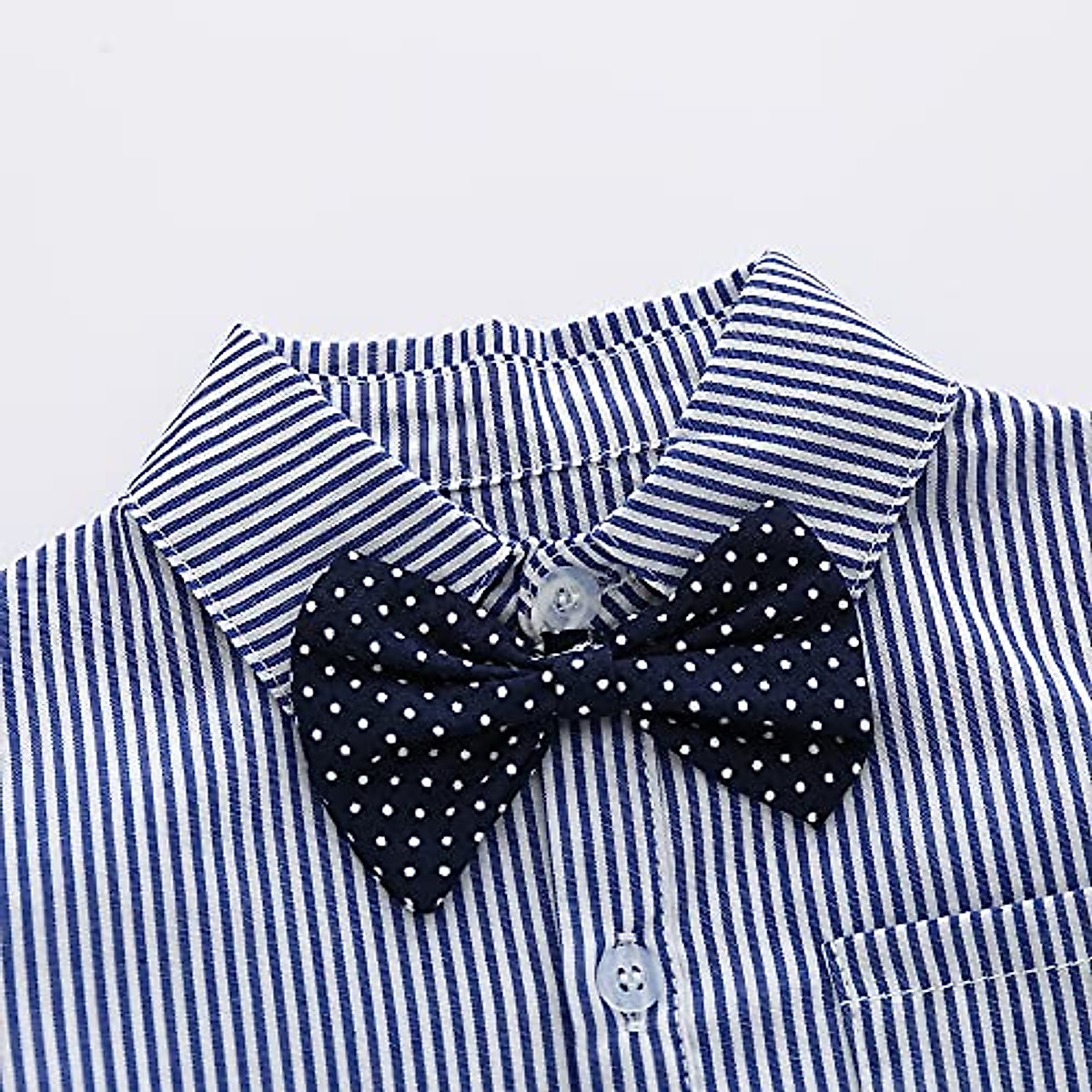 Boarnseorl Baby Boys Long Sleeve Gentleman Outfits Set,3-6M