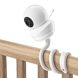 oioaahkeo Baby Monitor Mount for Babysense Video Baby Monitor V43 and HD S2 Camera (White,1Pack)