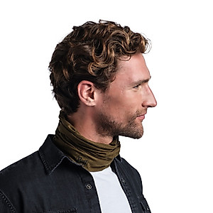 Buff Coolnet Uv+Insect Shield Solid Military Coolnet Uv+ Insect Shield - Green, One Size