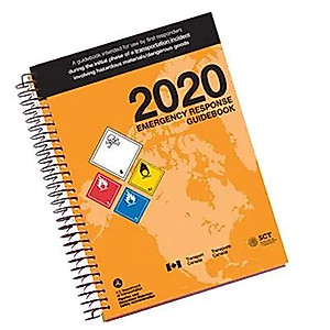Labelmaster 2020 Emergency Response Guidebook (Erg), Spiral Bound, Pocket Size, Guide to Help When Responding to Transportation Emergencies Involving Hazardous Materials