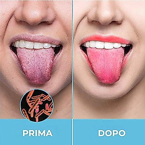 Tongue Scraper for Adults by HOKIN (1Pcs Oral Care Pack) Stainless Steel Tongue Cleaners Reduce Bad Breath 100% Metal Tough Scrapers Men and Women Hygiene