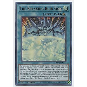 The Breaking Ruin God - MP22-EN274 - Ultra Rare - 1st Edition
