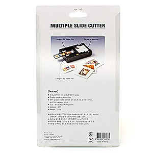 Matin Multiple Slide Film Cutter for 35mm 6x45 6x6 6x7 60mm Format