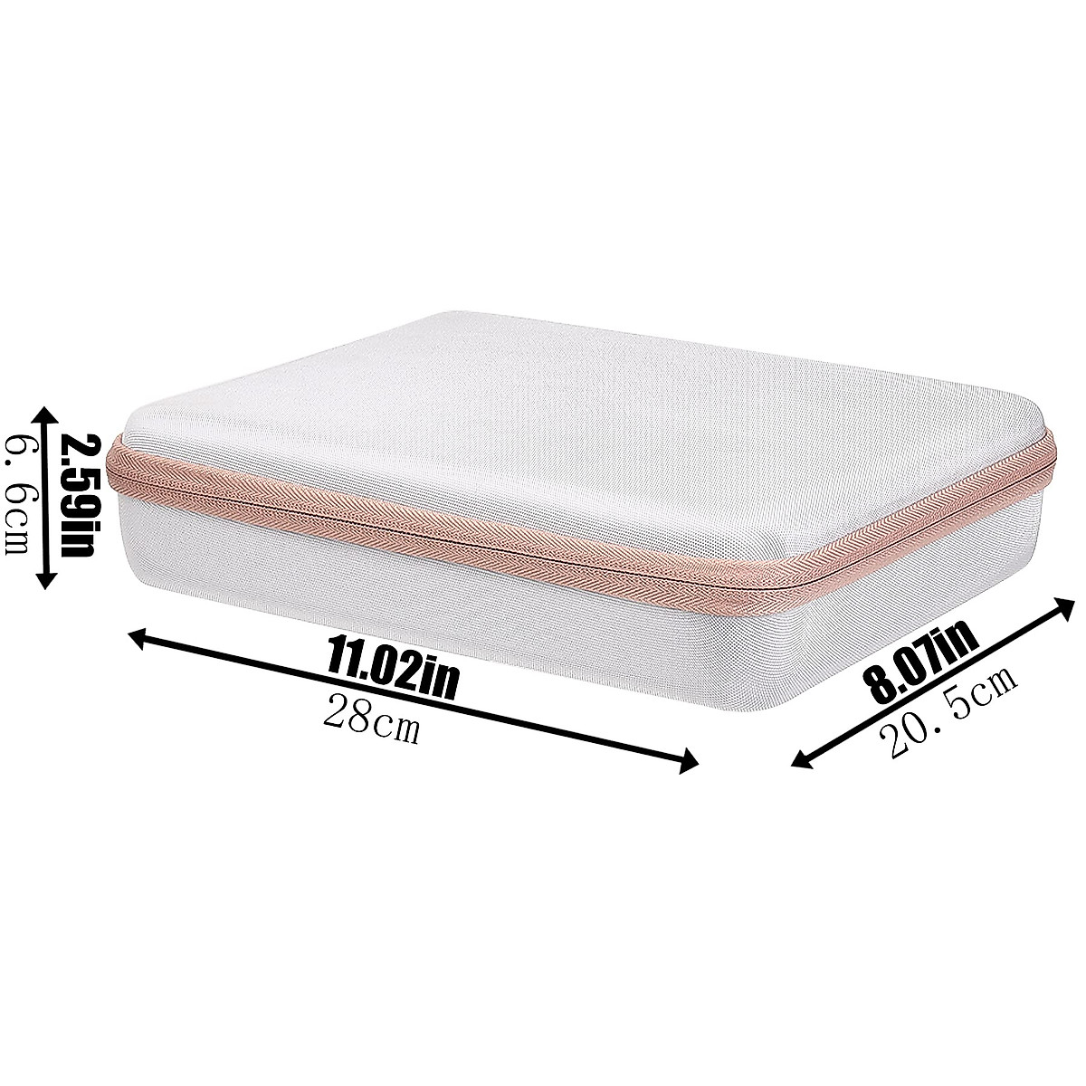 Khanka Hard Travel Case Compatible with Kodak Luma 400 / 450 Pocket Projector - Portable Movie Projector, Case Only