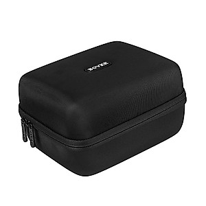 BOVKE Hard Drive Case for WD Elements My Book Seagate Expansion Desktop External Hard Drive HDD 6TB 8TB 10TB 12TB 14TB 16TB 18TB, 3.5 Inch Portable Desktop HDD Carrying Case, Black