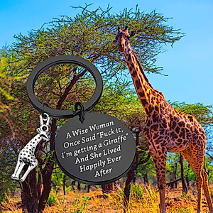 TGBJE Giraffe Jewelry Giraffe Gift Woman Motivation Gift Woman Divorce gift