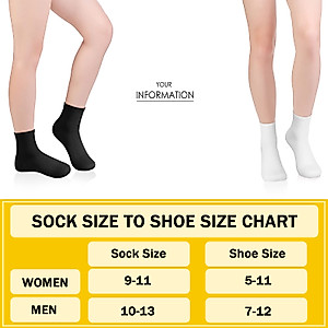 Tigeen 72 Pairs Quarter Ankle Sock Sport Ankle Socks Bulk Adult Unisex Cotton Sock Casual Quarter Socks for Men Women (Black, White, Gray)