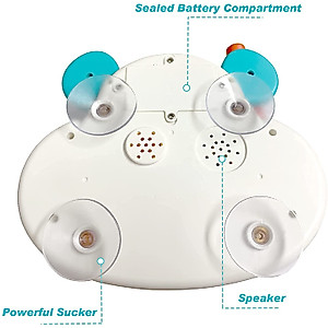 Baby Bath Toy, Automatic Bubble Blower Bubble Bath Maker for Bathtub Toys Play 12 Songs for Toddlers Baby Boys and Girls Infants Little Bear Bathtub Play, Great Gifts for Toddlers and Kids