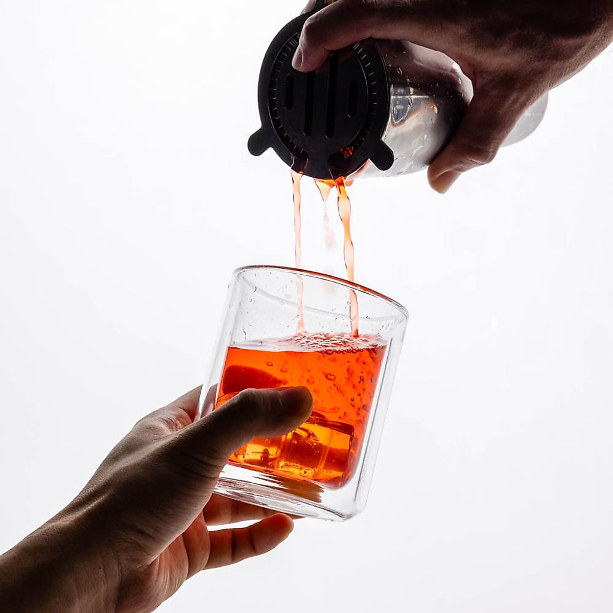 Corkcicle. Prism Rocks Glass, 2 CT