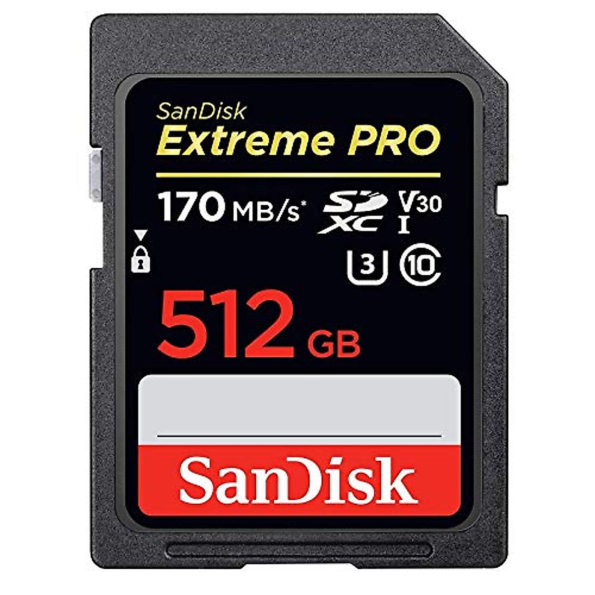 SanDisk Extreme Pro 512GB SD Card SDXC UHS-I Card for Cameras Works with Canon EOS R, M50, M100 (SDSDXXY-512G-GN4IN) 4K UHD Video Class 10 Bundle with 1 Everything But Stromboli 3.0 Memory Card Reader