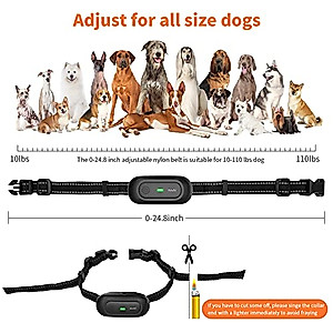 NVK Shock Collar, Dog Training Collar with Remote for Medium Large Dogs, Rechargeable Dog Shock Collar with Shock, Vibration, Beeps Modes, IPX7 Waterproof, Range up to 1600Ft