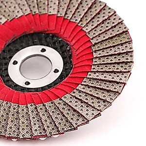 5" Diamond Flap Disc Grinding Sanding Wheels 120 Grit - Sander Tile Stone Marble Concrete Granite Ceramics Glass 1Pcs