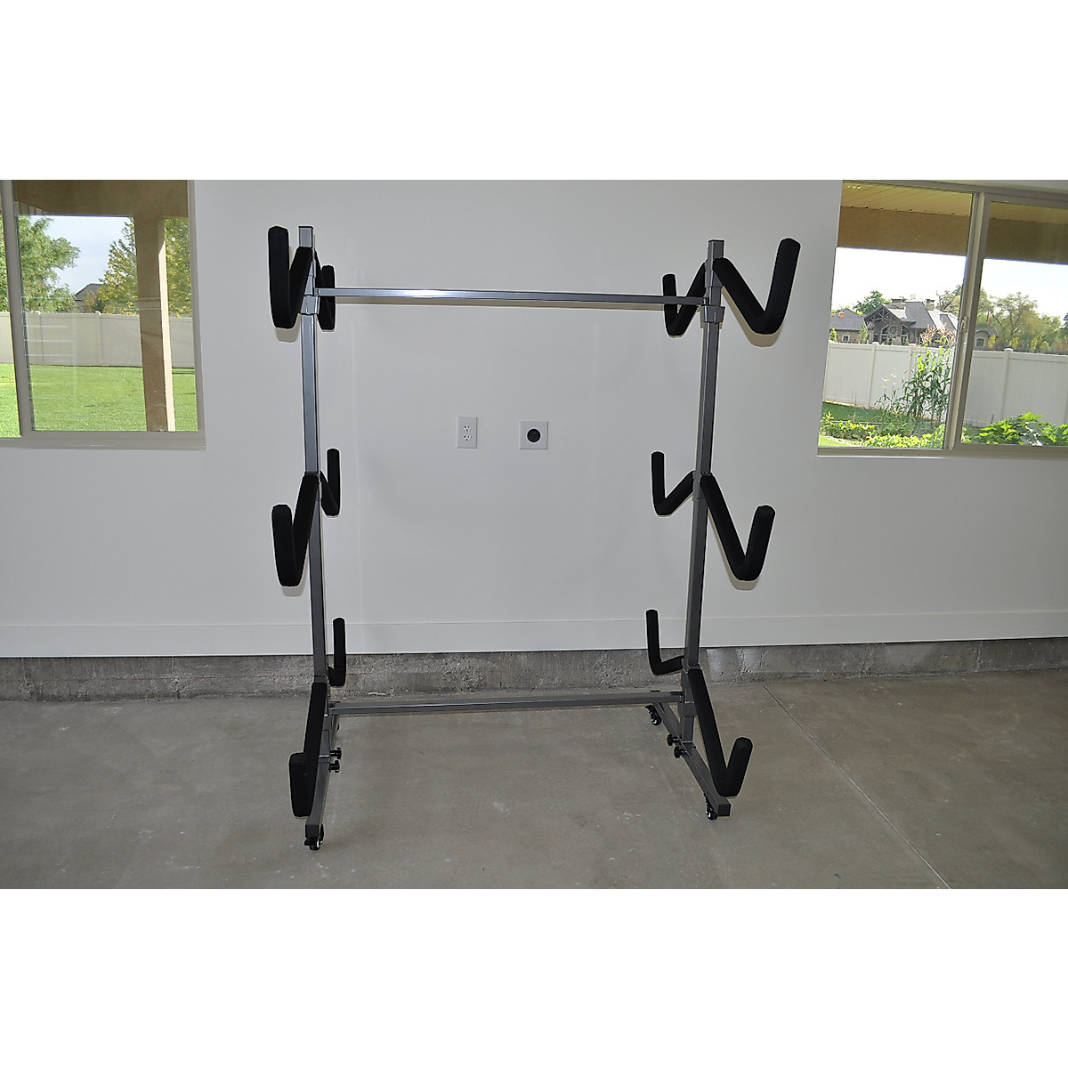 Ajillis 71 Kayak Storage Rack, Gray