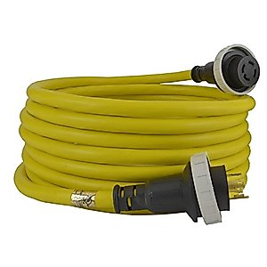 Conntek TE-20601 25FT Duo-Rain Seal Cord 30 Amp 4-Prong L14-30 Transfer Switch Cord/Generator Cord
