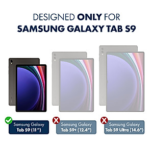 ArmorSuit 2 Pack Anti-Glare Screen Protector for Samsung Galaxy Tab S9 11" Max Coverage MilitaryShield Matte Film - Made in USA