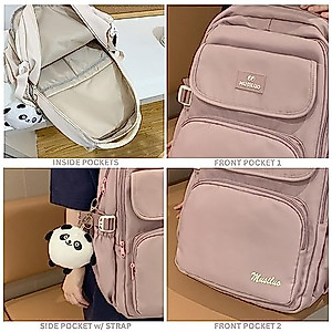 ENYNN Kawaii Backpack Cute Backpack Aesthetic Backpack Large Capacity Backpack for Women Cute Backpack for Travel