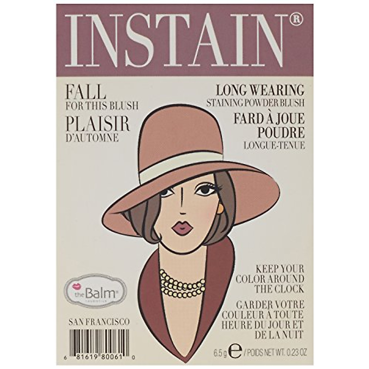 theBalm Instain Make-Up Powder, Pinstripe, 0.23 oz.