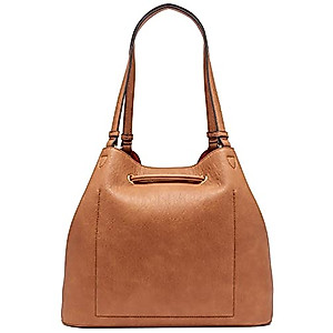 Calvin Klein Gabrianna Novelty Shopper Shoulder Bag, Caramel