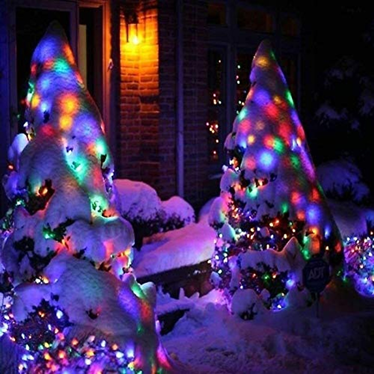 ZSMPY Fairy Lights Led Solar String Lights Fairy Lights Colorful 8 Lighting Modes Outdoor Decorative Light for Garden Home Wedding Party Christmas Halloween Decoration Lights String