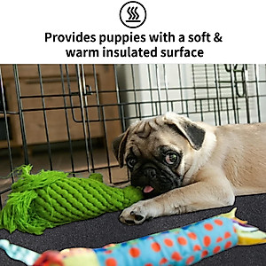 Dog Playpen Mat Pads, Puppy Pads for Dogs Training, Whelping, Housebreaking, Incontinence, Kennel, Reusable, Absorbent, Waterproof, Non-Slip, Washable (34" x 52")