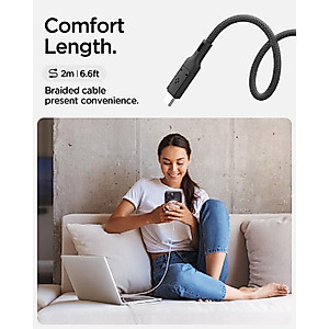 Spigen ArcField (MagFit) MFM Made for MagSafe 15W Wireless Charger Kickstand for iPhone 15 Plus Pro Max iPhone 14 13 12 USB C Charger Stand pad Standby with 6.6ft Cable -Wall Charger Not Included