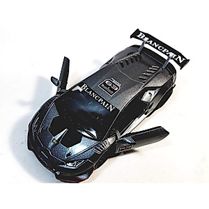 Kinsmart Lamborghini Charcoal Gray Huracan LP 620-2 Super Trofeo 136 Scale Diecast Car , SMALL