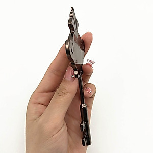 LINLIJIA Pendant Necklace, Necklaces for Women, Beautiful Elegant Necklace Pendant, Owl House Necklace Portal Keys Bronze Plated Metal Pendant for Cartoon Fans Cosplay Party Jewelry Accessories