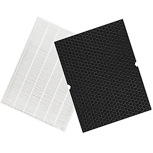 ADR Winix 5500-2 Air Purifier Filter Replacement 116130 Filter H13 Grade Replacement for Winix 5500 2 Air Purifier -True HEPA Filter and Washable Activated Carbon Filter