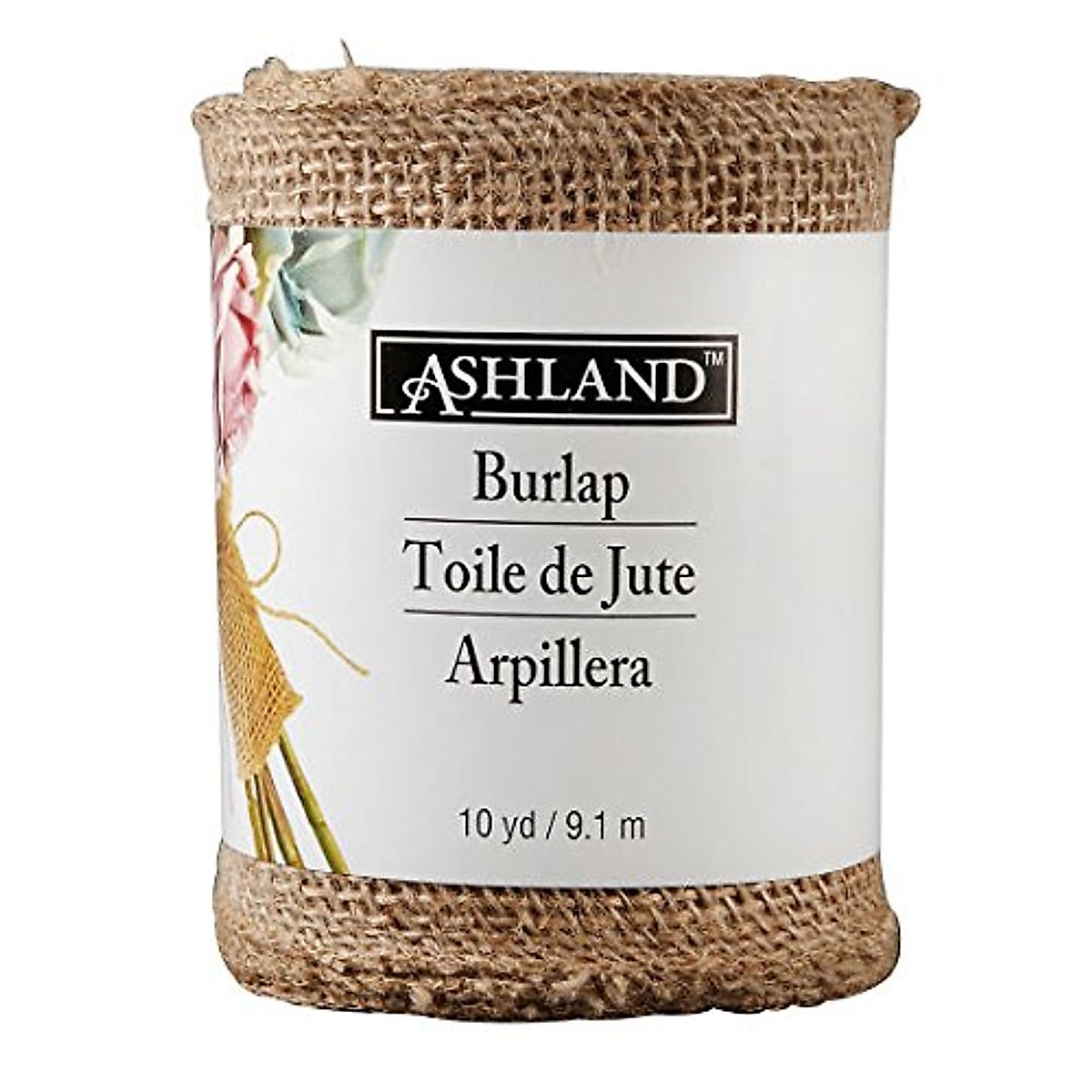 Burlap Garland, Open Weave by Ashland