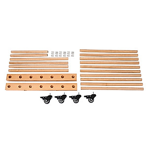 YIVIVEN Art Storage Rack with Wheels, Artwork Storage, Art Drying Rack, Art Canvas Storage, Drawing Board Storage Rack, Frame, Panel, Art Storage Organizer(11.8"x21.6"x19.5")